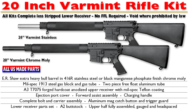 Model 1 Sales: 20-inch Varmint 5.56 NATO