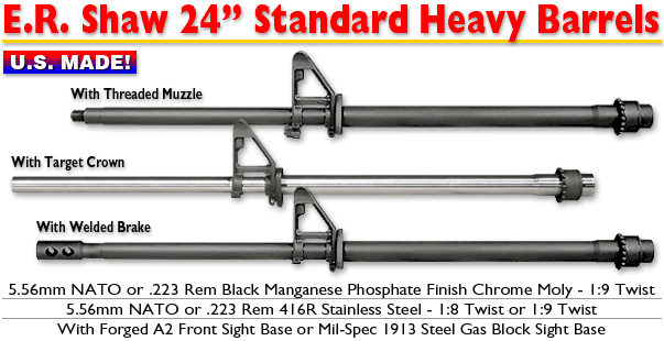 Model 1 Sales: 24-inch Heavy Barrels