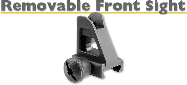 Model 1 Sales: Removable Front Sight