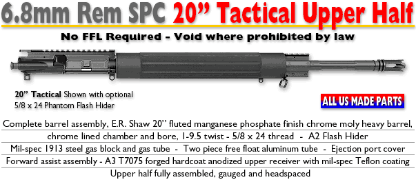 Model 1 Sales: 6.8 Rem SPC 20-inch Tactical Upper