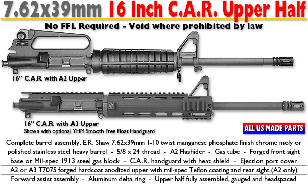 Model 1 Sales: 7.62x39 C.A.R. Upper