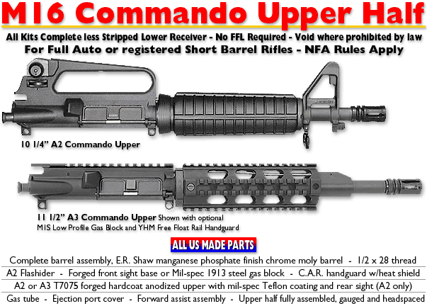 Model 1 Sales: 5.56 NATO Commando Upper