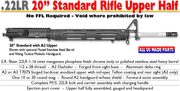 Model 1 Sales: .22LR Standard Uppers